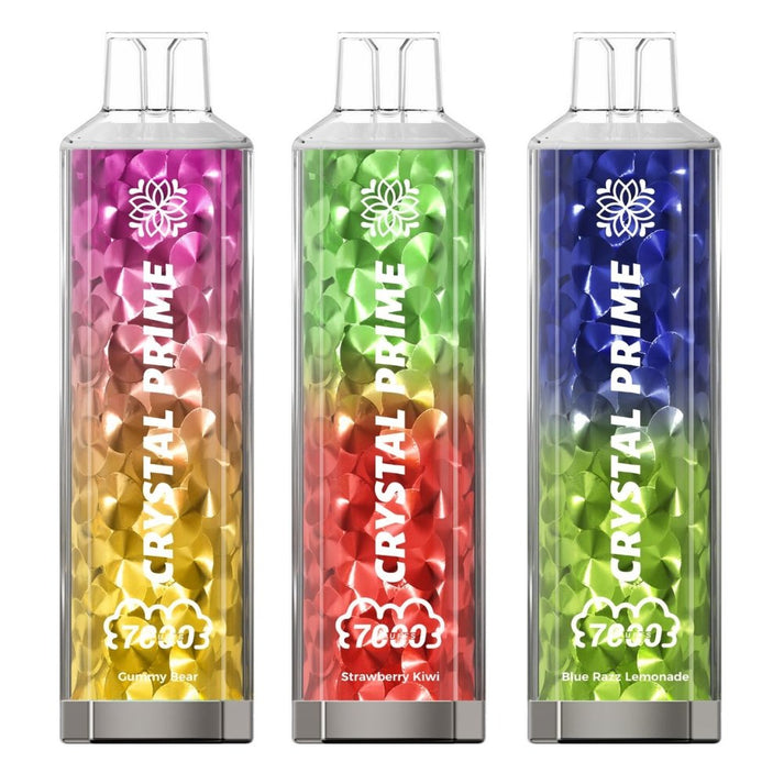 Get Crystal Prime 7000 Puffs Disposable Vape | Box of 10