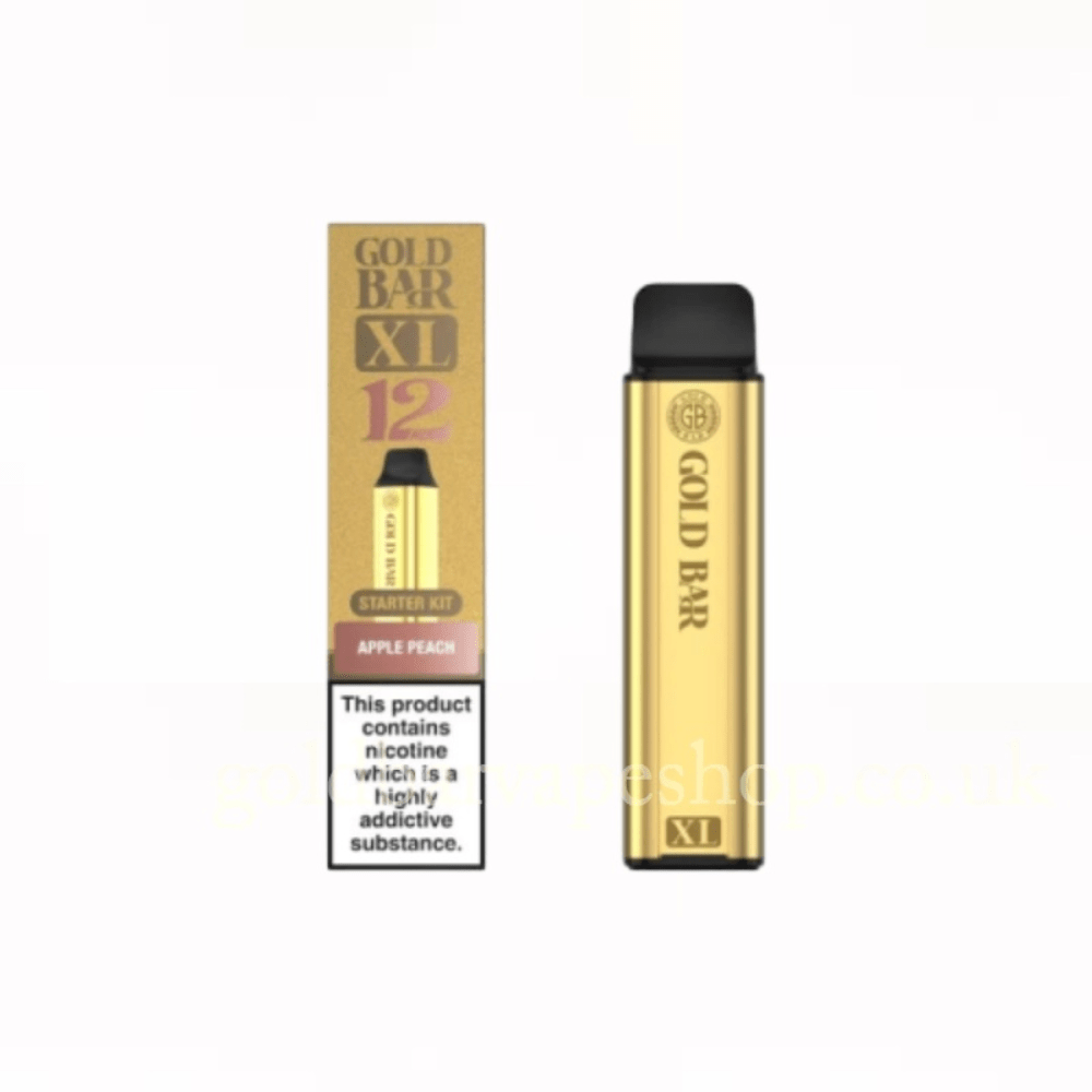 Gold Bar XL 10,000 Prefilled Pod Kit Box of 5